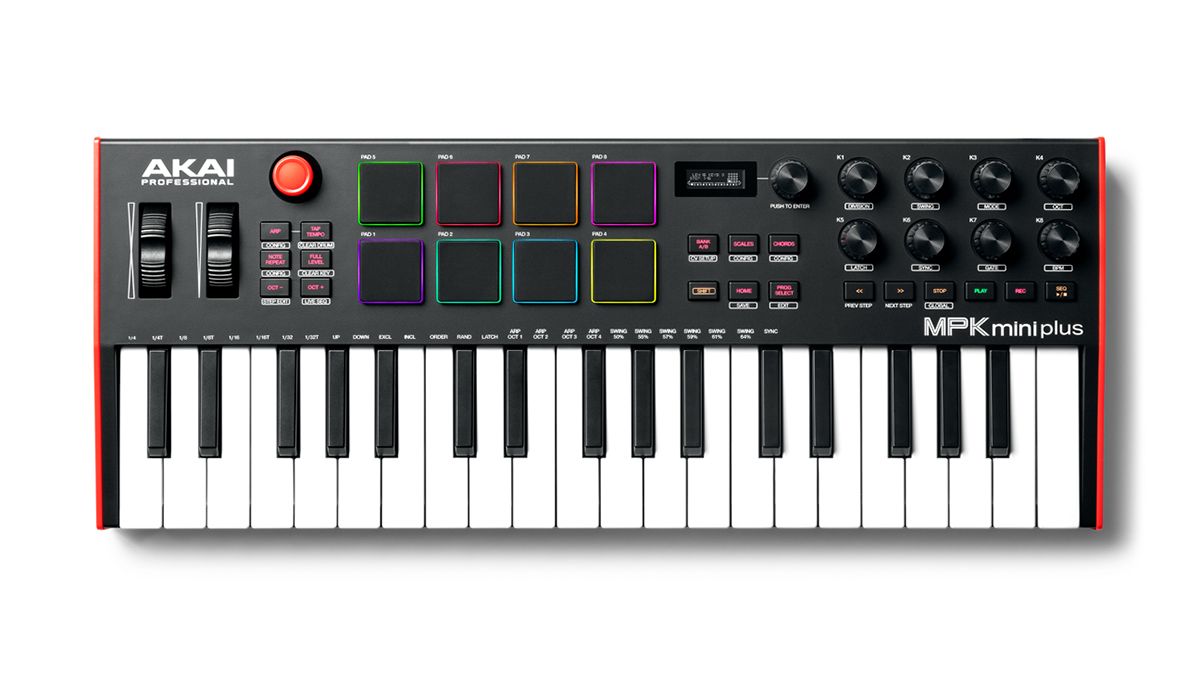 Akai release the MPK Mini Plus MIDI keyboard: compact controller is all ...