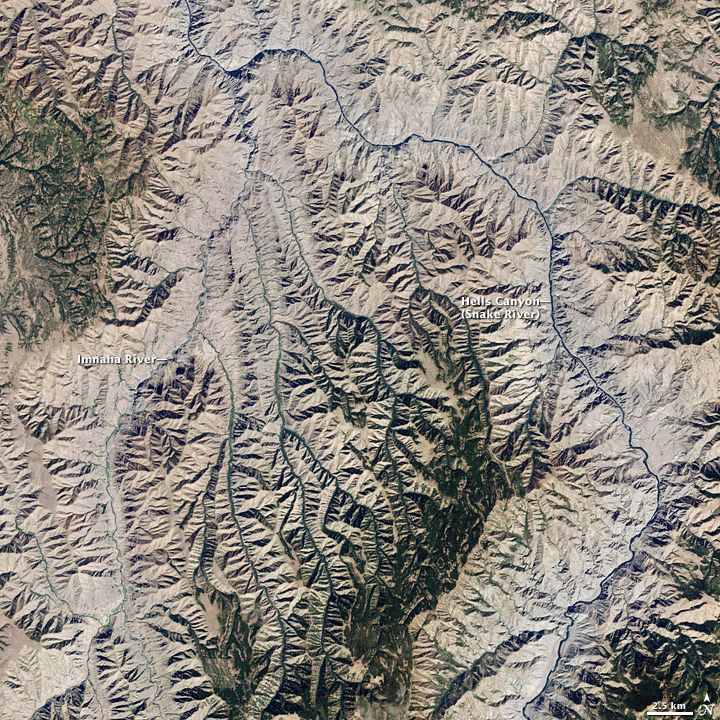 Photos: Stunning Views of US National Parks from Space | Live Science