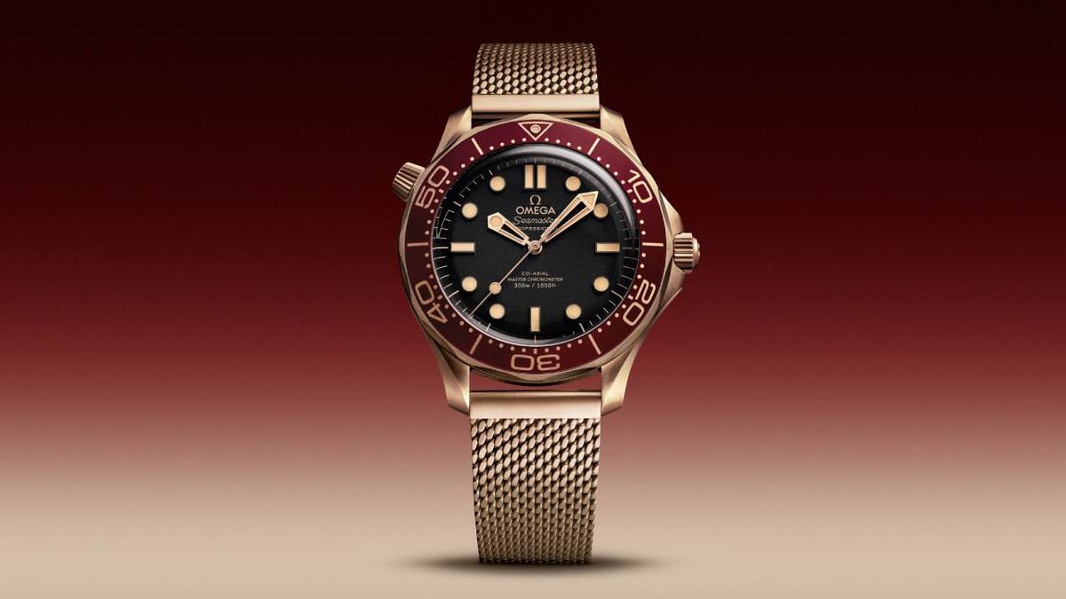 New OMEGA Seamaster is a vision in bronze gold and burgundy – Bond fans ...