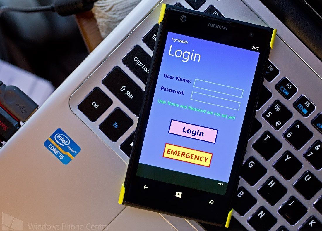 myHealth for Windows Phone 8, tracking and organizing your medical ...