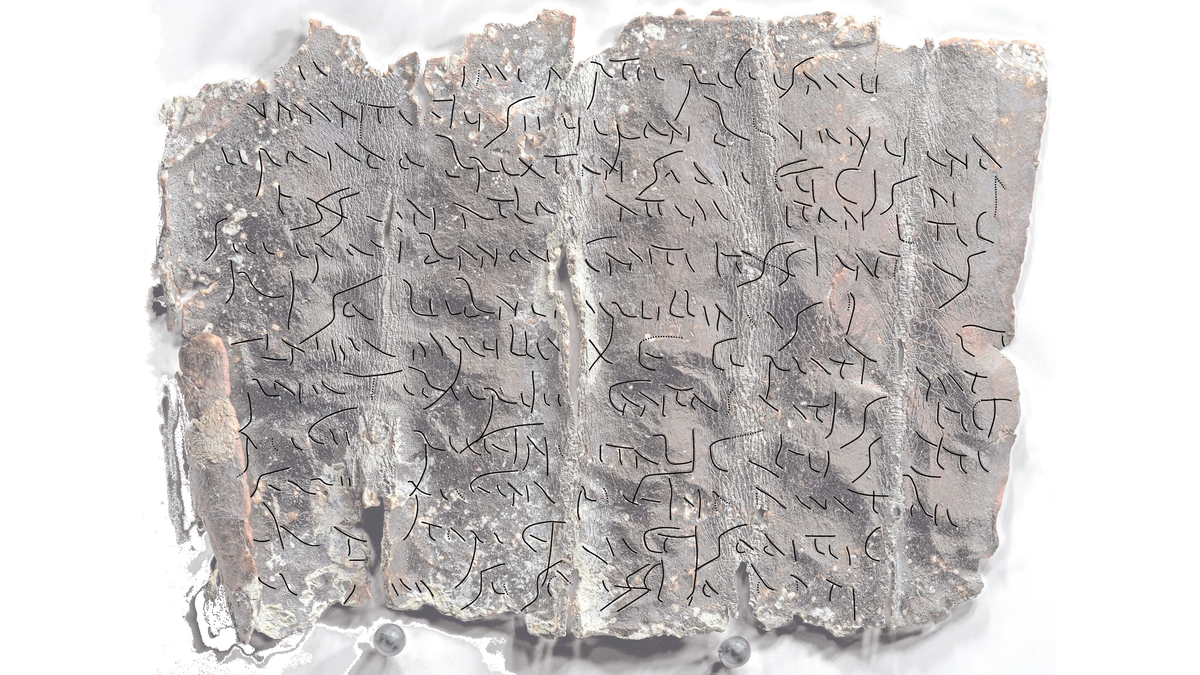 Curse tablet found in Roman-era grave in France targets enemies by ...