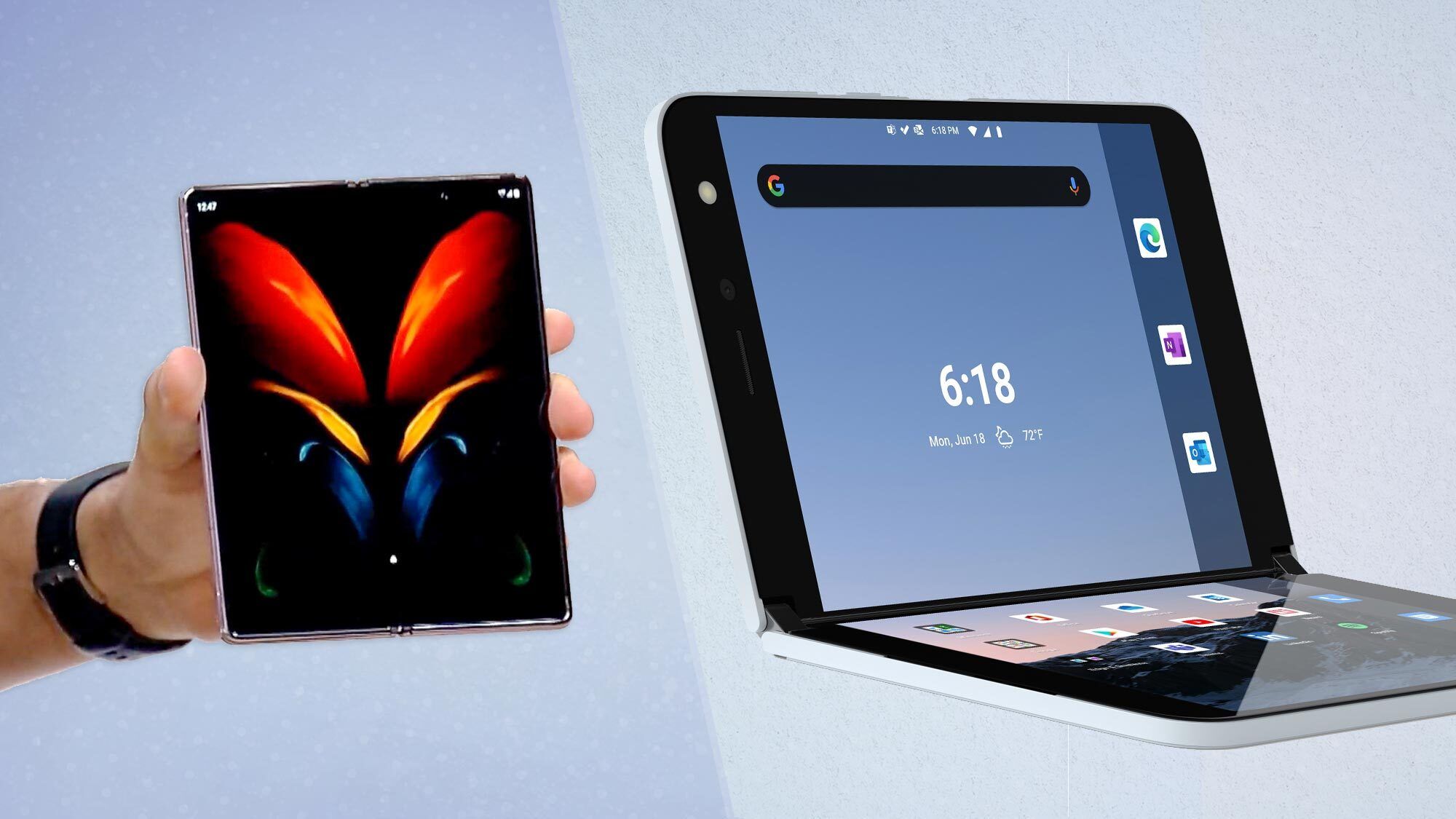 Microsoft Surface Duo vs. Samsung Galaxy Z Fold 2: Which foldable wins ...