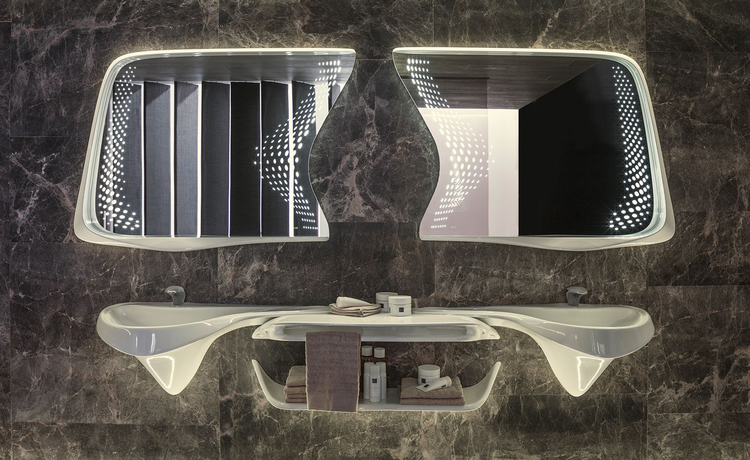 Zaha Hadid Design debuts curvacious 'Vitae' bathroom | Wallpaper