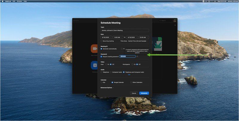 How to add or change a Zoom meeting password | Android Central