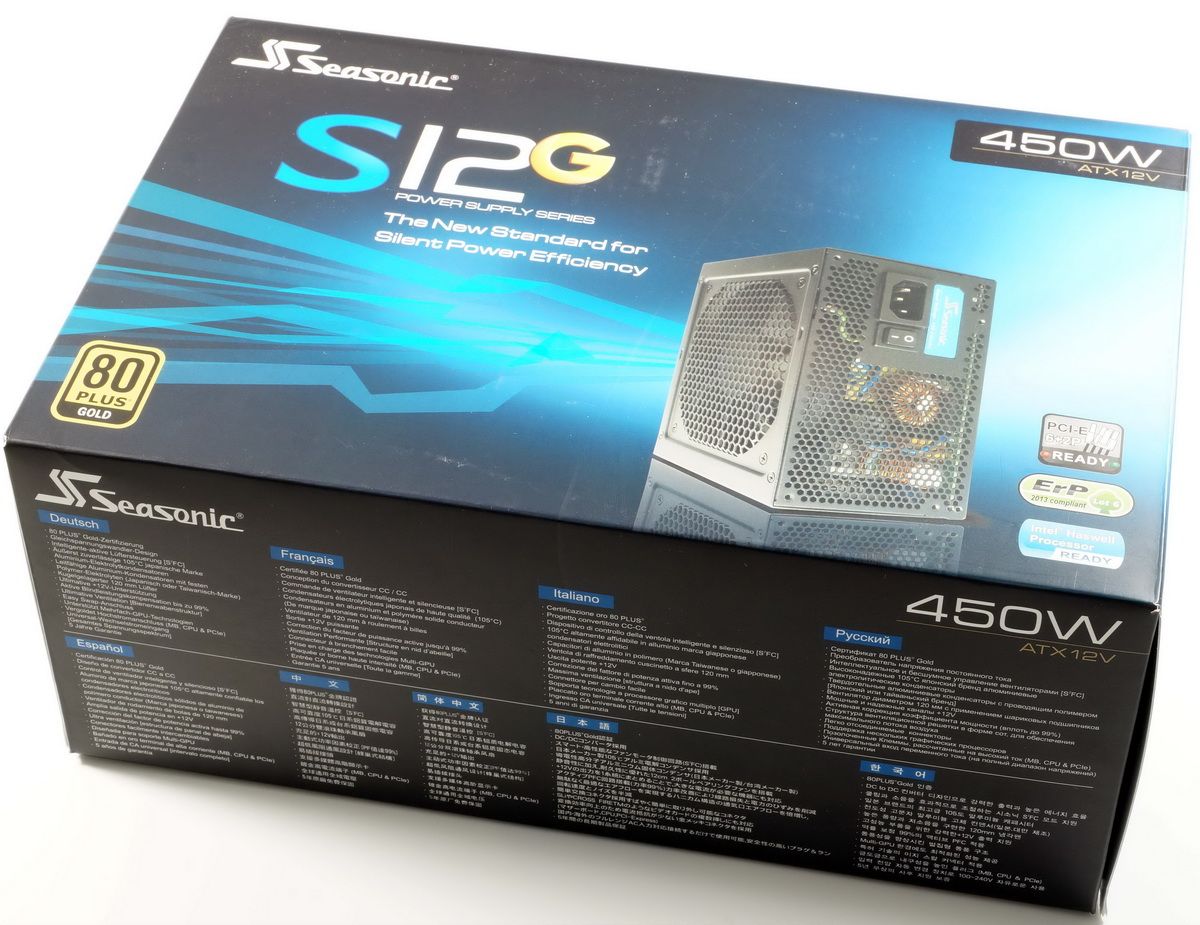 Seasonic S12G 450 W - 80PLUS Gold Power Supply Roundup - Tom's Hardware ...
