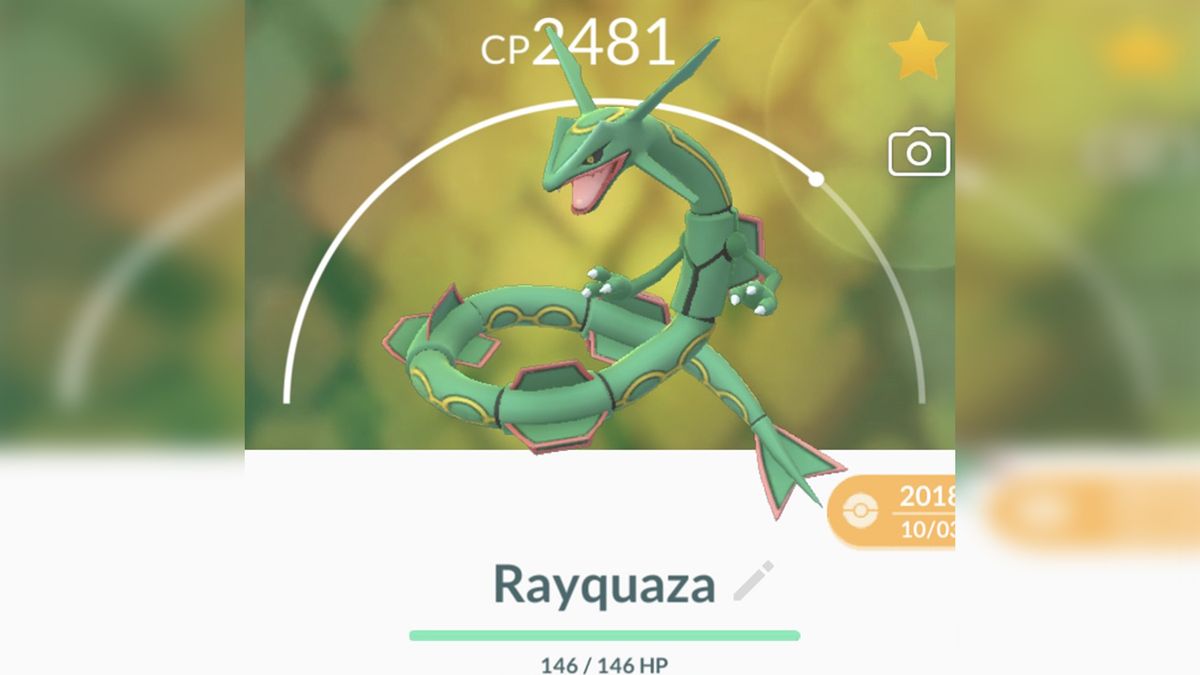 Pokemon Go Rayquaza counters and weaknesses | GamesRadar+