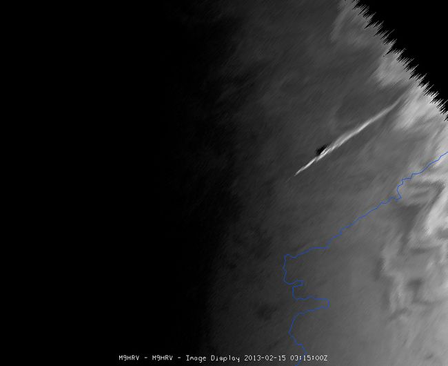 Images: Russian Meteor Explosion | Live Science