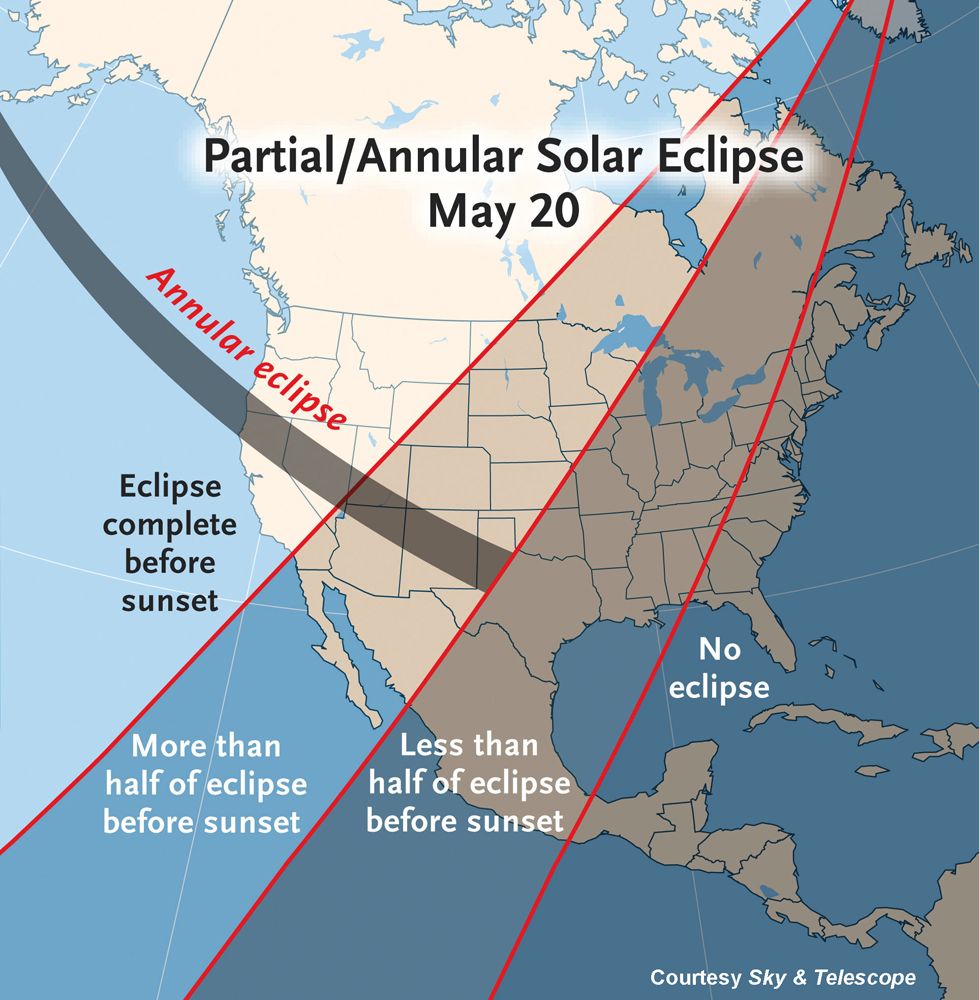 Annular Solar Eclipse of May 20: Complete Coverage | Space