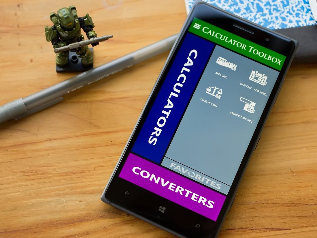 Calculator Toolbox for Windows Phone updated, new user-interface and ...