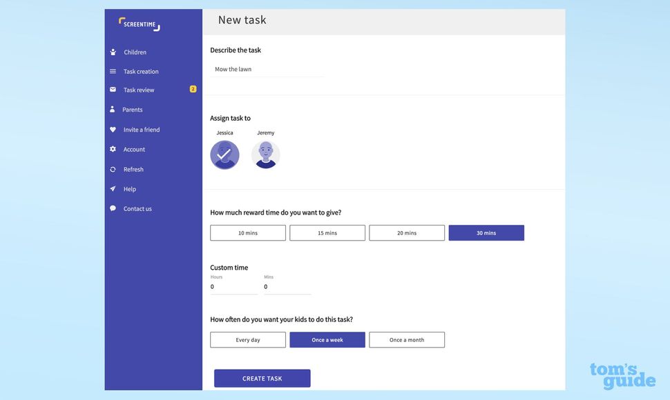 Screen Time parental-control app review | Tom's Guide