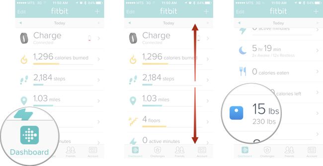 How to view your progress on the Dashboard with Fitbit for iPhone and ...