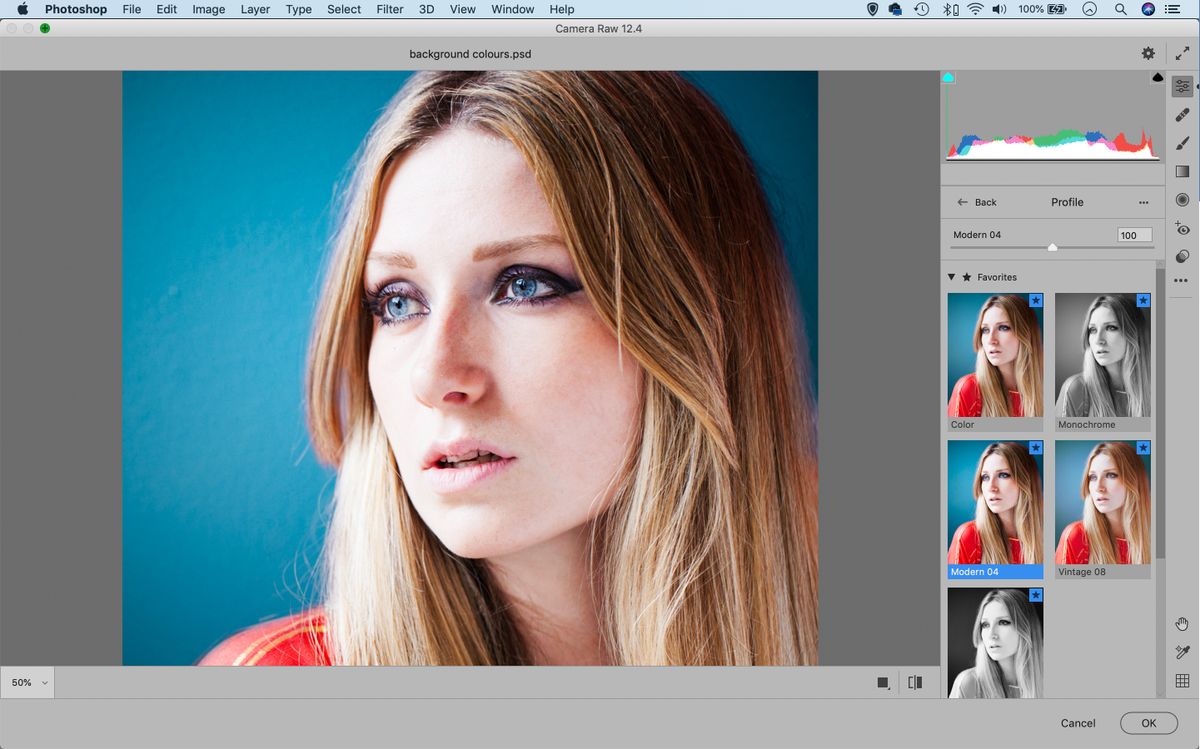 Recolor backdrops for your portraits the easy way in Photoshop CC ...