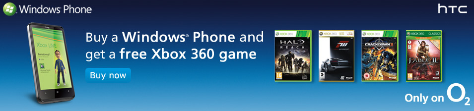 Free 360 game with HTC HD 7 deal on o2 | Windows Central