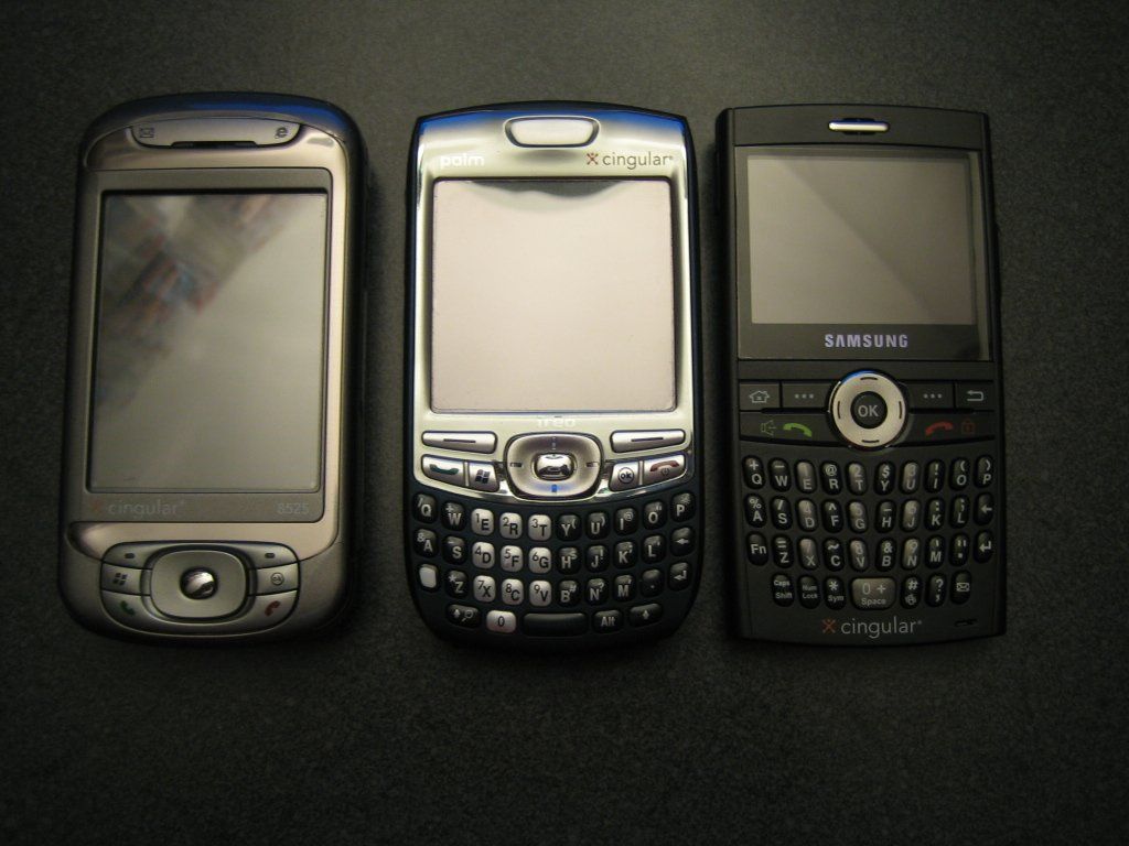 Giant ATT-Cingular 3G WM5 Smackdown: Treo 750 vs. 8525 vs. Blackjack ...