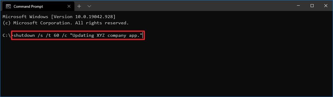 How to use shutdown command tool on Windows 10 | Windows Central How to use shutdown command tool on Windows 10 | Windows Central