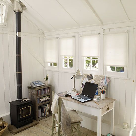 Man-cave loses out as women make the she-shed their own | Ideal Home