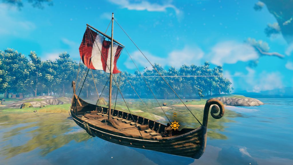 Valheim boat: How to make and dock them | PC Gamer