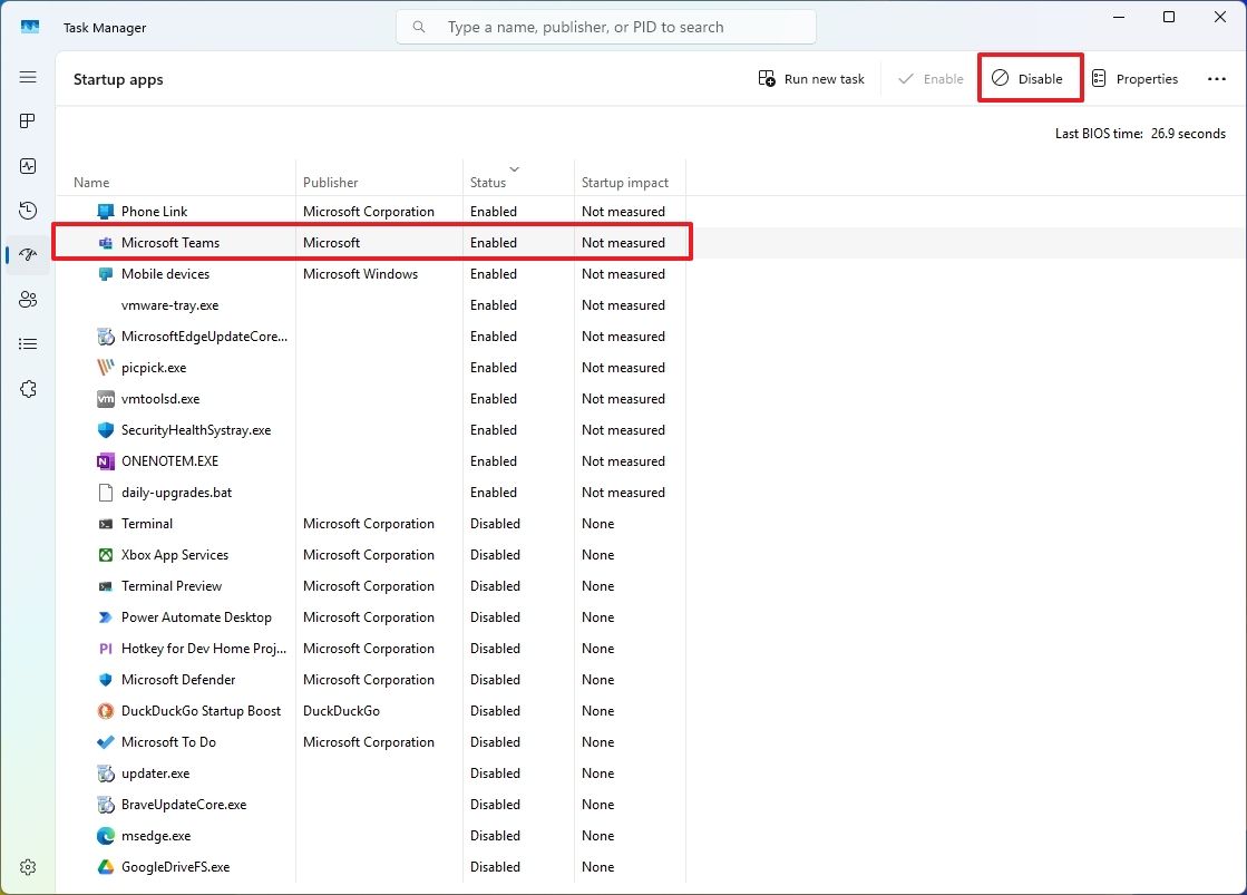 How to disable apps from running at startup on Windows 11 | Windows Central