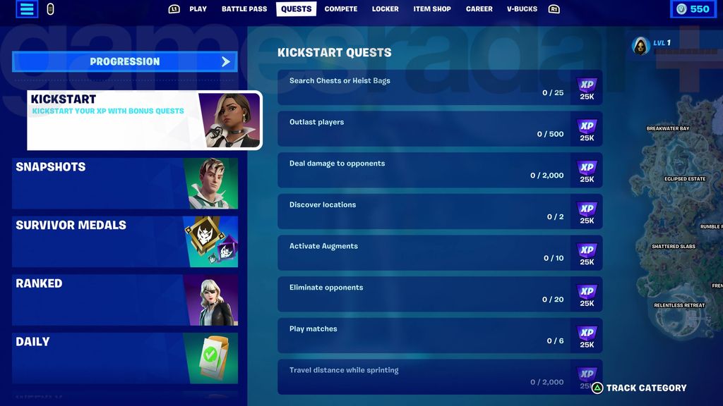 Fortnite Quests in Season 4 of Chapter 4 | GamesRadar+