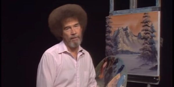 How Bob Ross Really Felt About His Signature Fro | Cinemablend