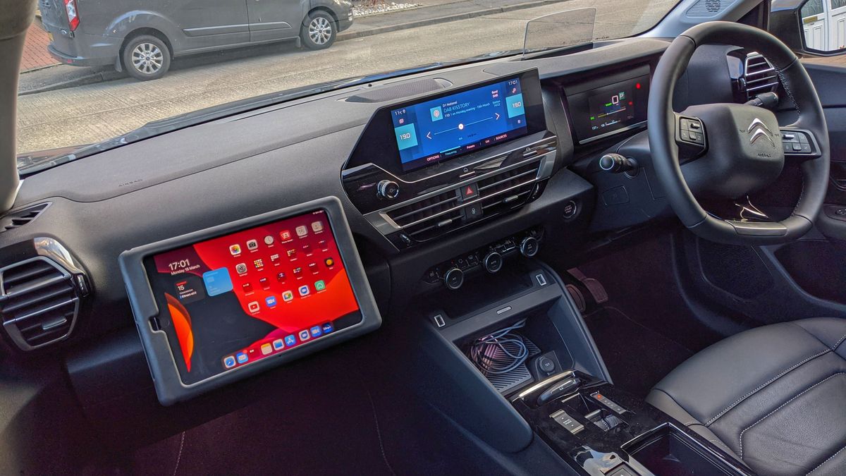 Citroën eC4: this electric car has a surprise for your iPad | TechRadar