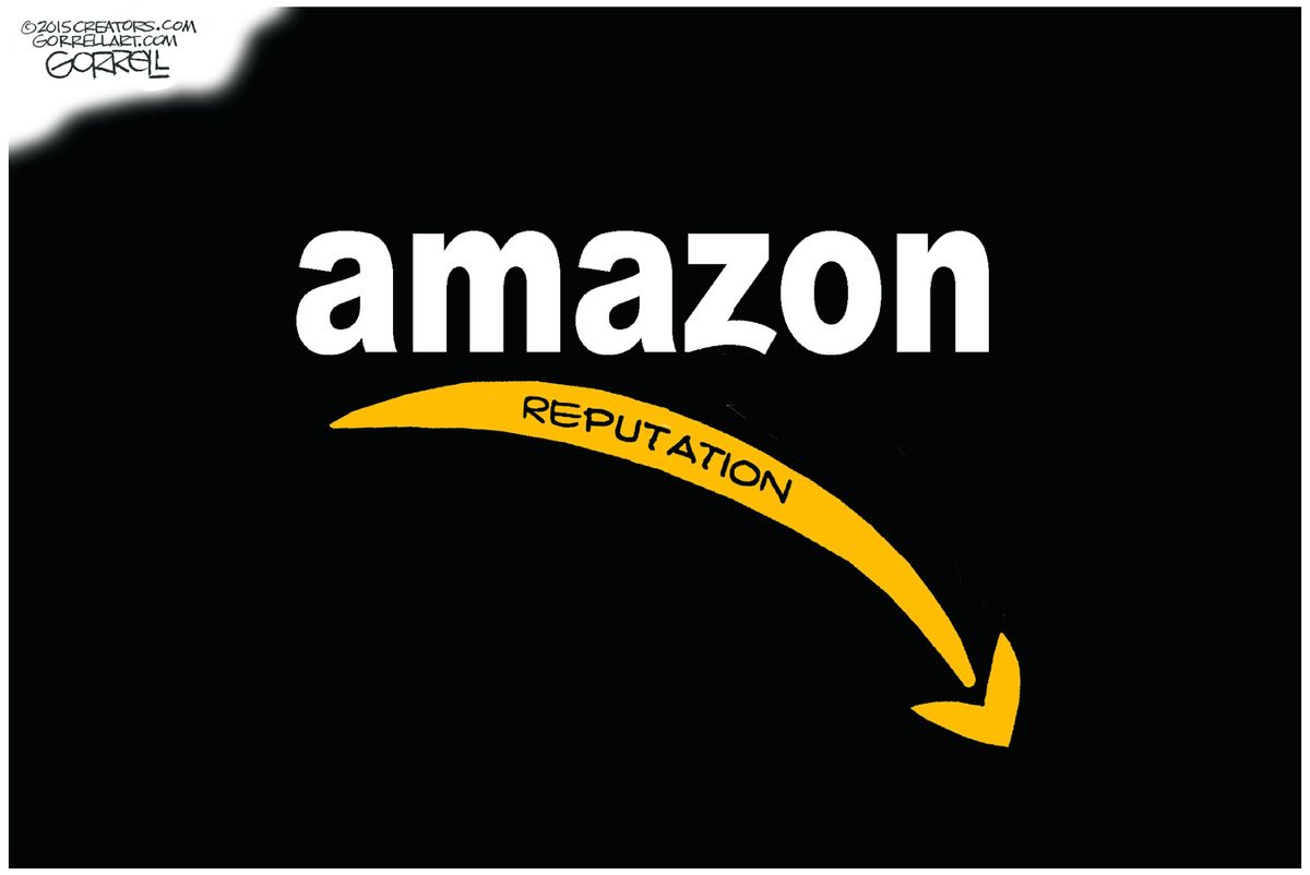 Editorial cartoon Amazon Workplace | The Week