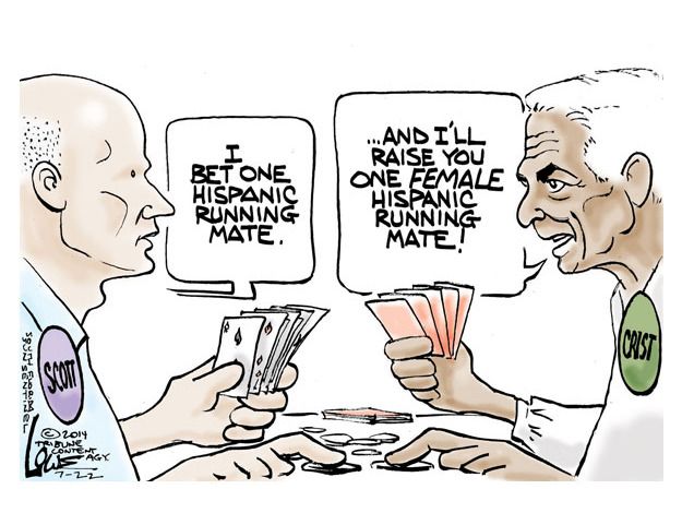 Political cartoon Florida race | The Week