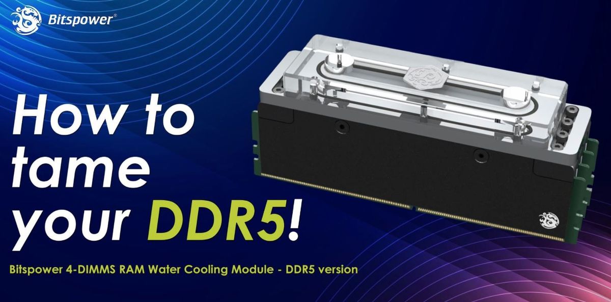 DDR5 Waterblock Arrives: Does Liquid-Cooled RAM Make Sense Now? | Tom's ...
