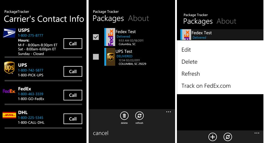 Developers of Parcel Tracker abandon Windows Phone due to no revenue ...