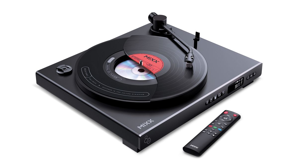 Mixx Analog+ review: a turntable and integrated CD player in an ...