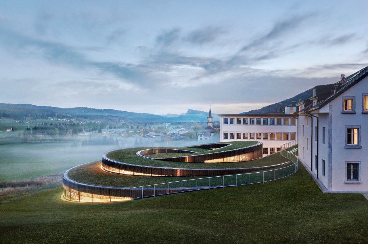 BIG designs new Vestre factory in a forest | Wallpaper*