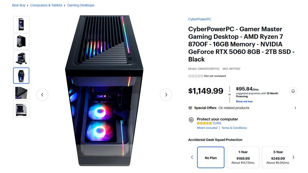 Pre-built PCs with unreleased RTX 5060 Ti and RTX 5060 GPUs crop up at ...