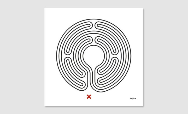 Mark Wallinger's 'Labyrinth' artworks for the London Underground ...
