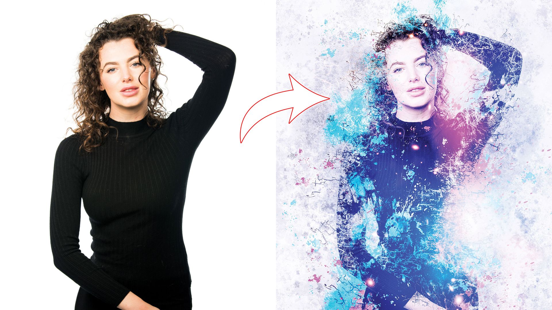 Paint an abstract portrait in Affinity Photo using the powerful Brush ...