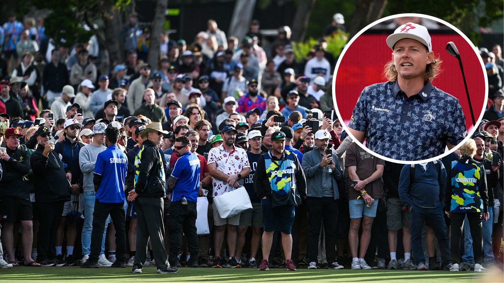 Watch: Huge Crowd Follows Cam Smith Down 18 At LIV Golf Adelaide | Golf ...