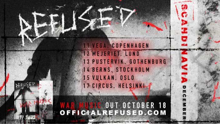 Punk legends Refused announce War Music album and Blood Red single | Louder