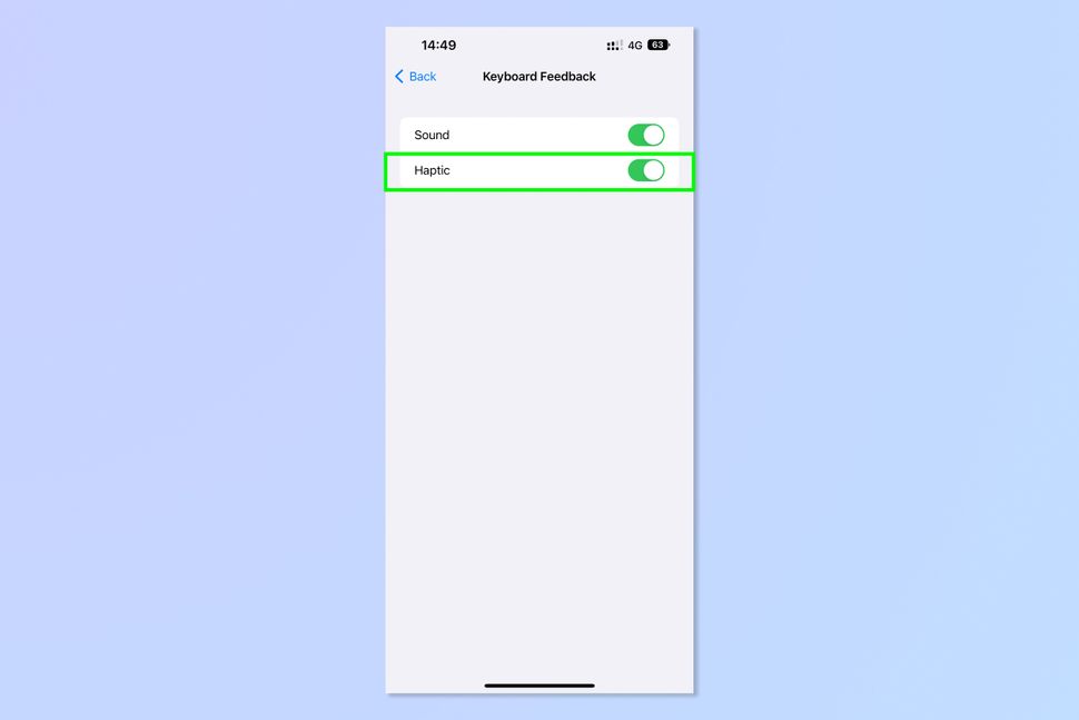 iOS 16 finally gives the iPhone a haptic keyboard — here's how to turn ...