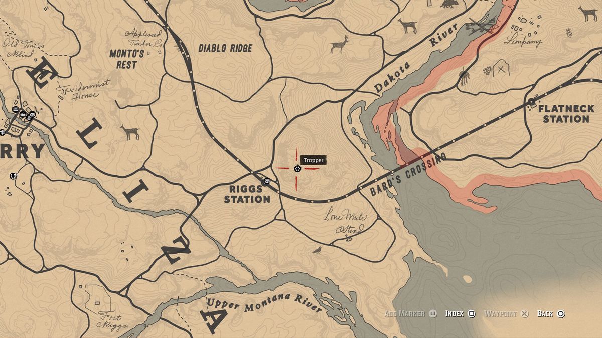 Red Dead Redemption 2 Trapper locations | GamesRadar+