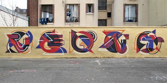 Geometric street art will have you in a trance | Creative Bloq