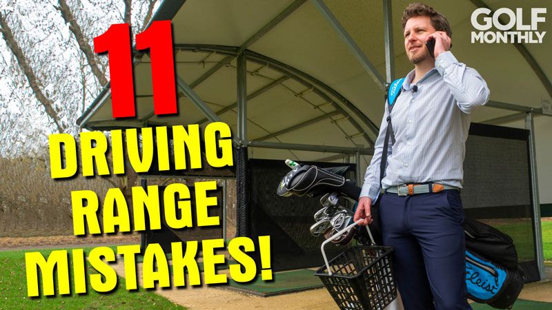 11 Driving Range Mistakes - Avoid these things on the range | Golf Monthly