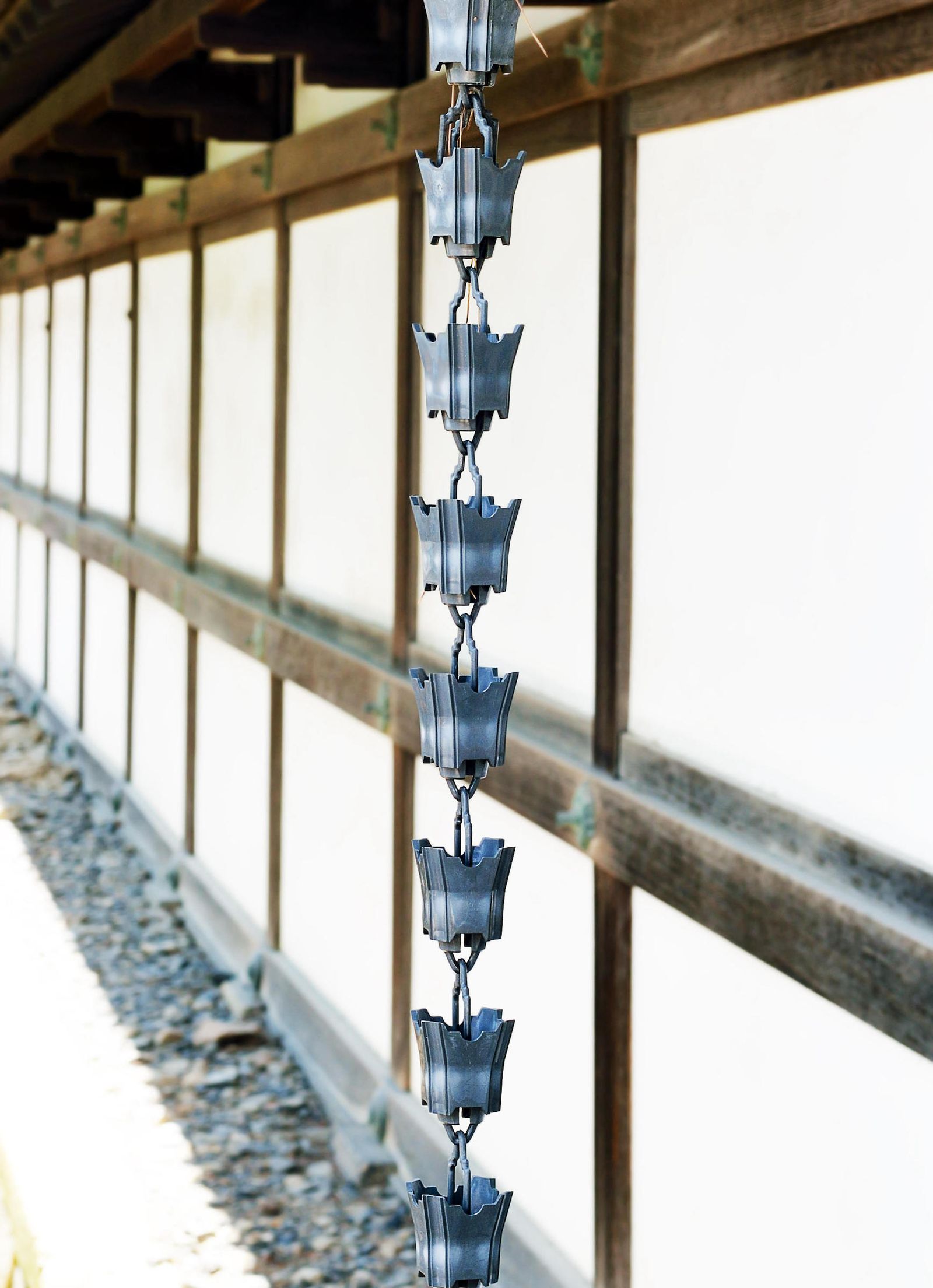 What is a rain chain and how does it work?