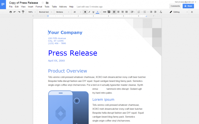 How to Create a Custom Template in Google Docs | Laptop Mag