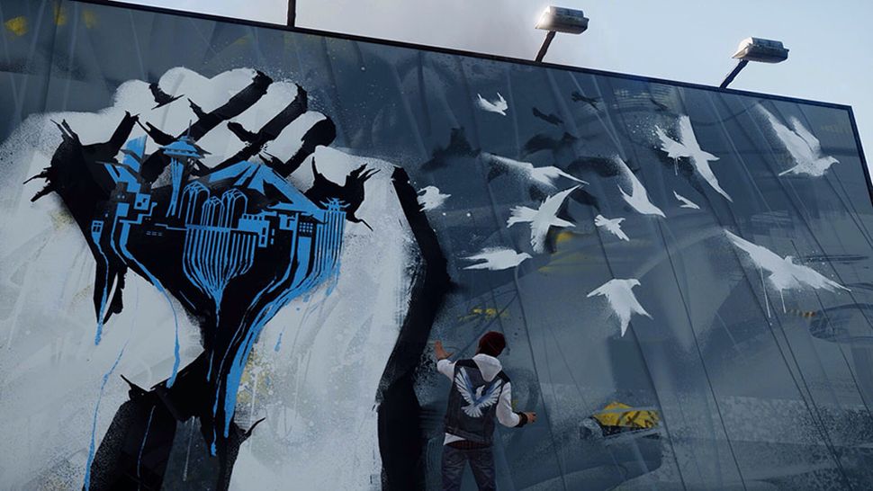 The best gaming graffiti since Jet Set Radio | GamesRadar+