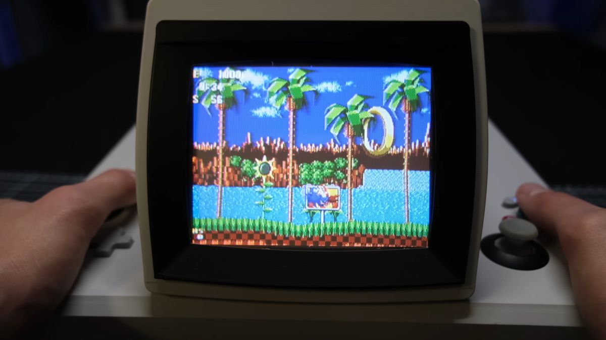 You can slot a Switch 2 into this CRT-equipped retro console like a ...