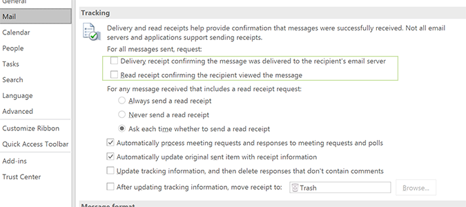 How to Set Up Read Receipts to See When Your Outlook Mail is Read ...
