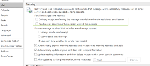 How to Set Up Read Receipts to See When Your Outlook Mail is Read ...
