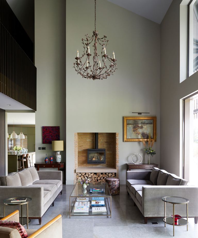 Living room ceiling ideas: 12 ideas that celebrate the ceiling | Homes ...