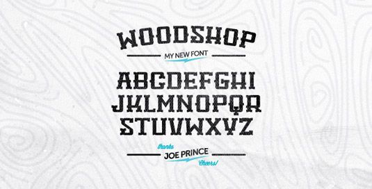 Font of the day: Woodshop | Creative Bloq