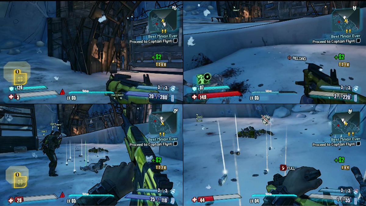 Borderlands: The Handsome collection's 4-player split-screen is ace ...