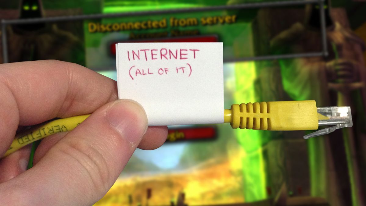 What would happen to gaming if someone switched off the internet ...